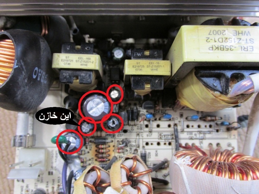 [حل شده] روشن نکردن مادربرد توسط پاور گرین مدل GP 330A - سوالات و ...