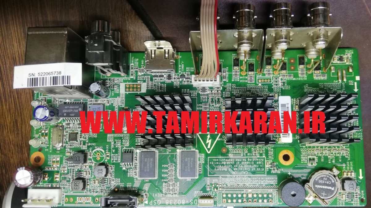 [فایل فلش] دی وی آر 8 کانال Hikvision مدل DS-7108HGHI-E1 شاسی DS-80238 ...