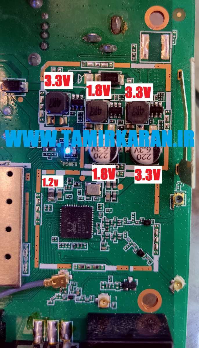 [بولتن آموزشی] ولتاژ های مودم سیم کارتی شاسی L443 V1.0 - آموزش تعمیرات و رفع مشکلات کارتخوان ...
